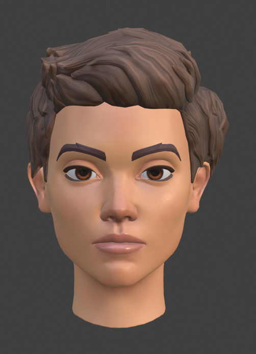 Lip texture layer