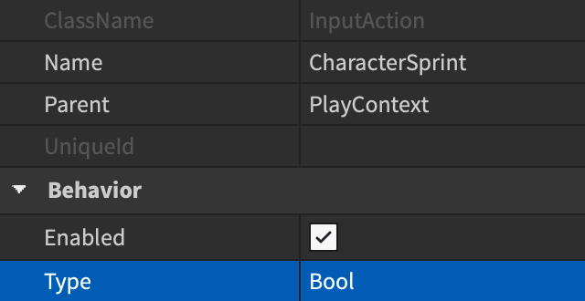 Input Action System | Documentation - Roblox Creator Hub